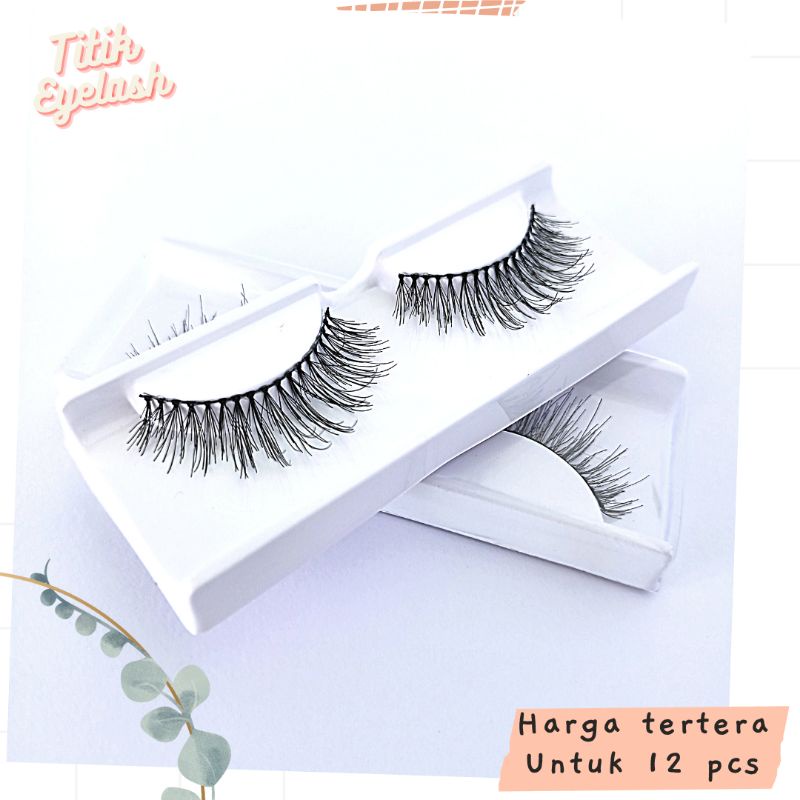MATA 3d 006 Eyelashes/Dozens Of Eyelashes (12 Pairs) | Shopee Malaysia