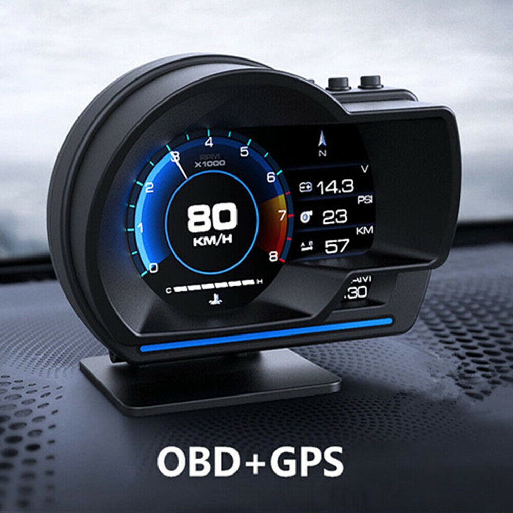 P6 OBD Gauge Meter OBD2 Meter OBD+GPS P6 OBD2 DIGITAL METER for PROTON ...