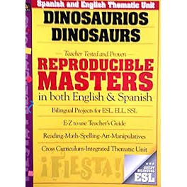 Dinosaurios Dinosaurs (Spanish and English Thematic Unit) | Shopee Malaysia