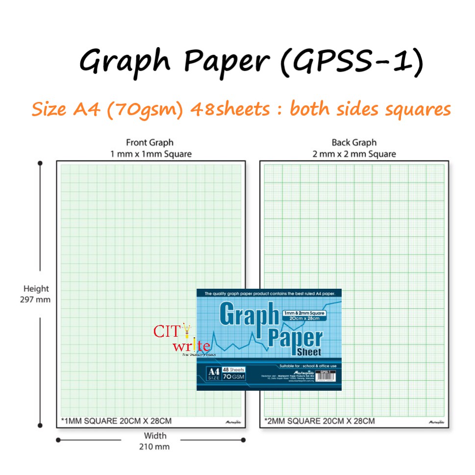 size A4 / A3 1mm Squares 2mm Squares Lines | Shopee Malaysia