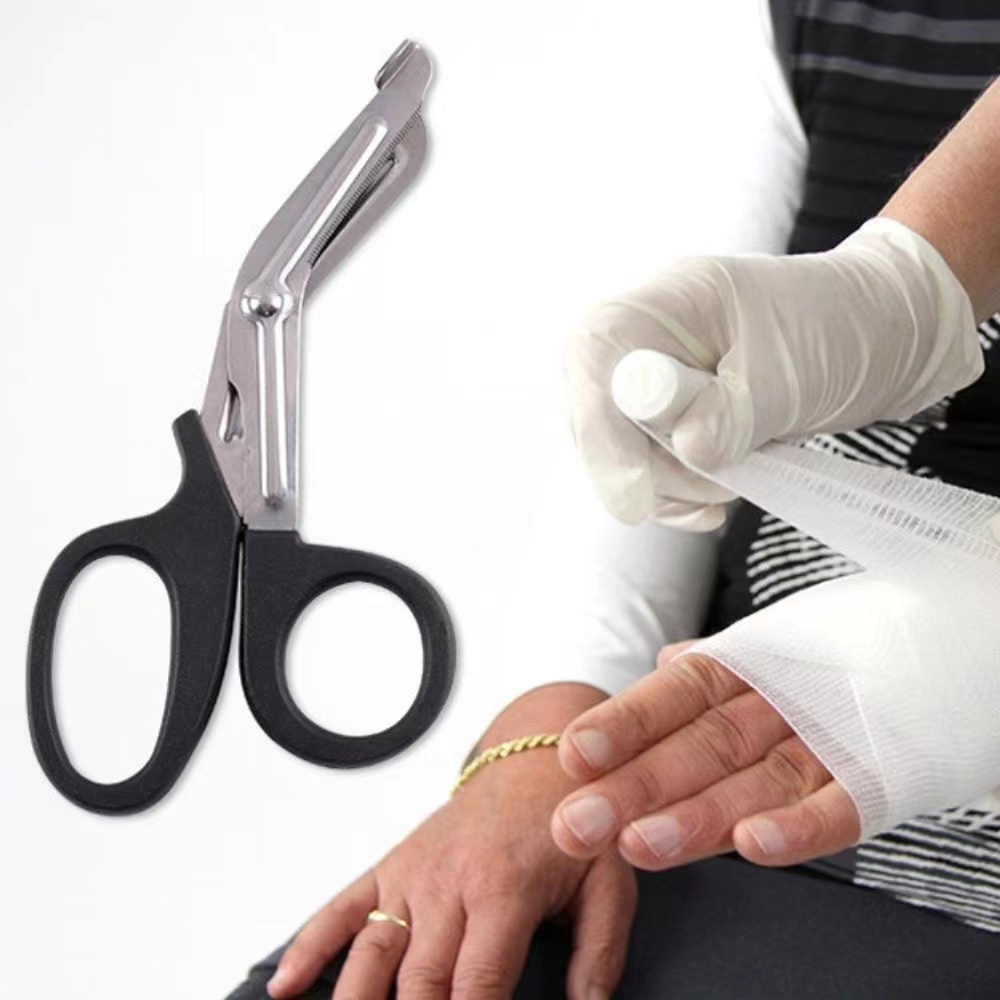 First Aid Emergency Medical Bandage Scissor Cutter 纱布剪刀 | Shopee Malaysia