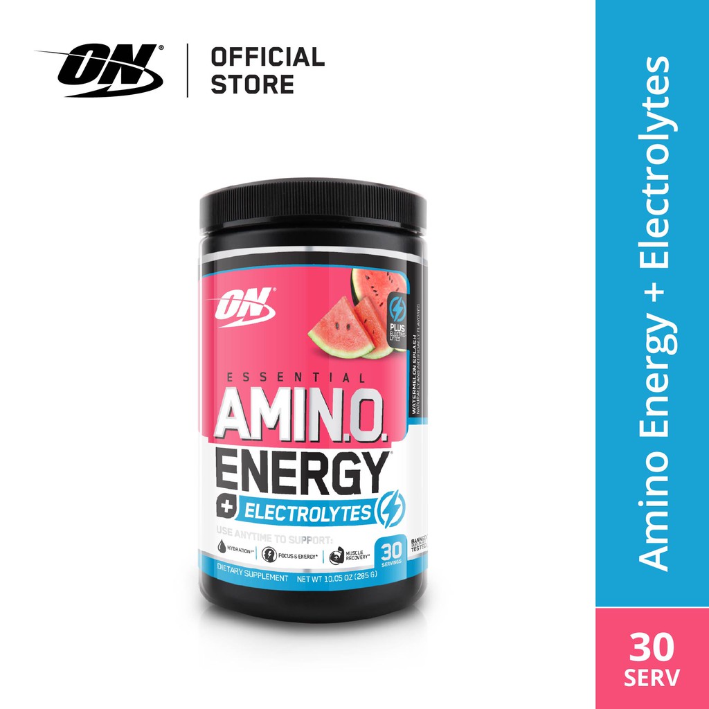 Optimum Nutrition Essential Amino Energy + Electrolytes (30 SERV ...