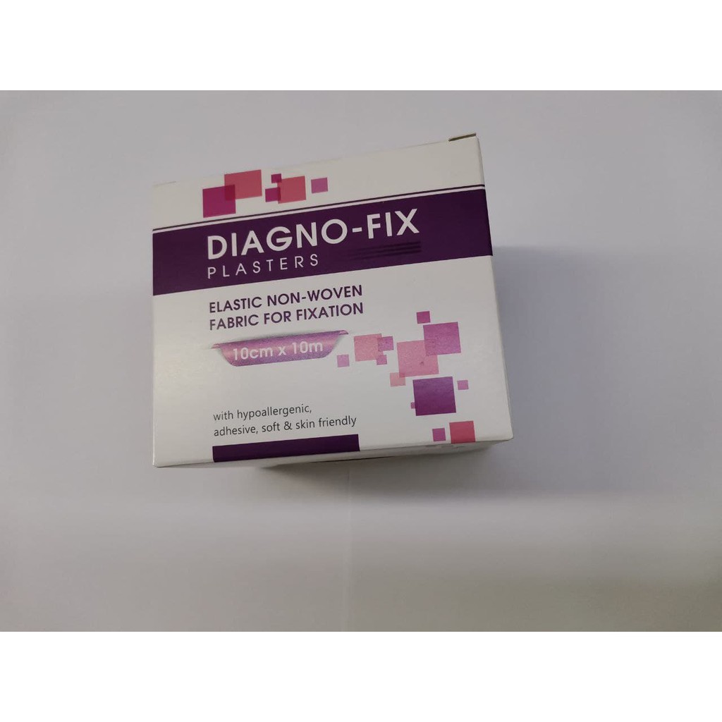 Non-woven Fabric Plaster For Fixation 10cm x 10m (Diagno-Fix) | Shopee ...