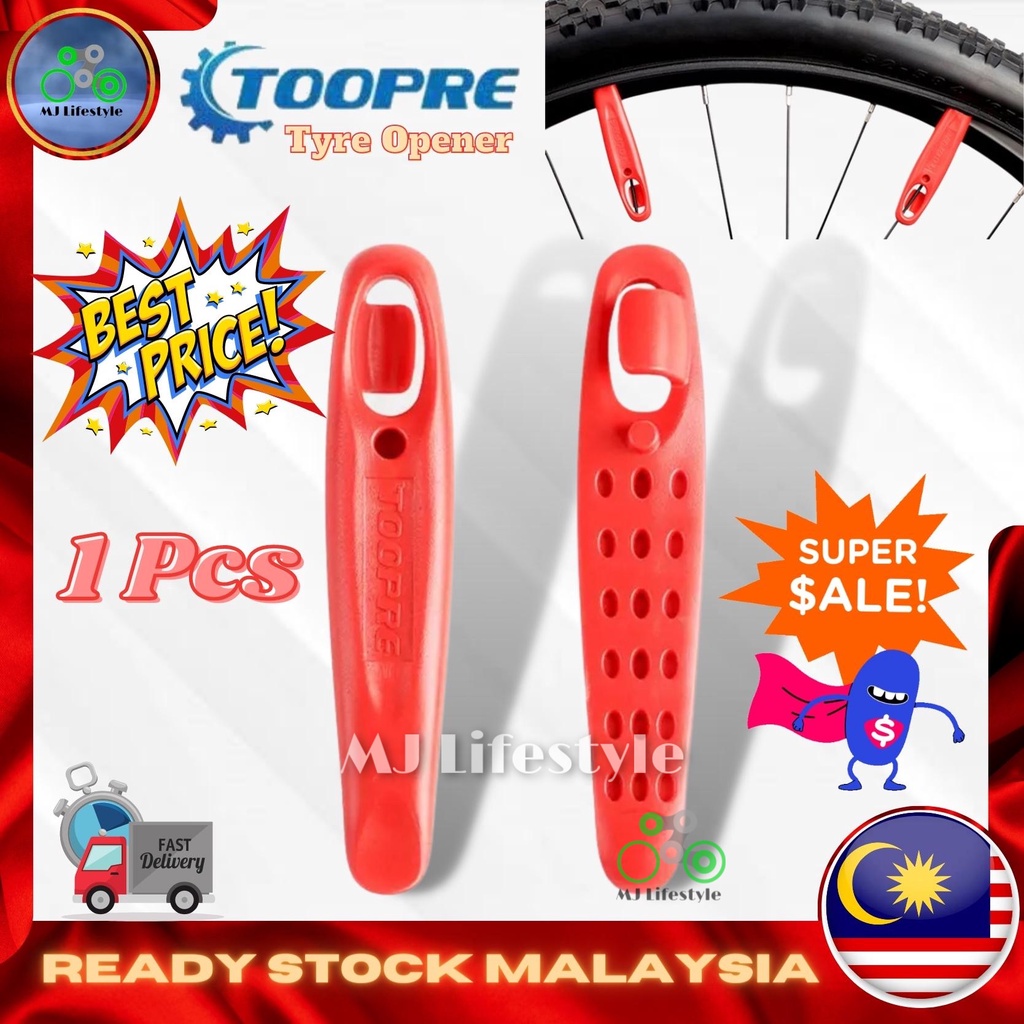 [𝟏𝐏𝐂𝐒] 𝐓𝐎𝐎𝐏𝐑𝐄 Bicycle Tyre Opener & Removal Tools Nylon PVC Pembuka ...