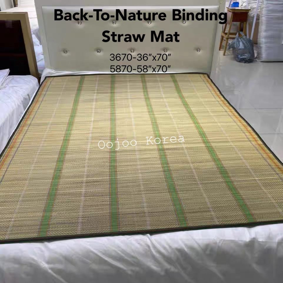BACK-TO-NATURE Binding Straw Mat Tikar Bergulung (36"x70"/58"x70 ...