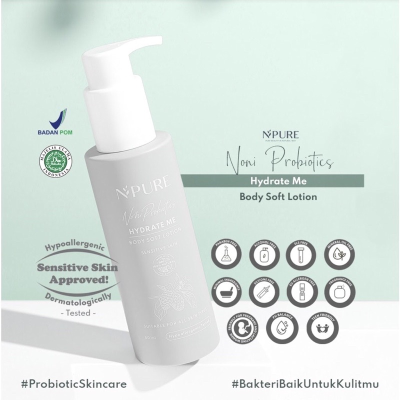 Npure Noni Probiotics Series [Sensitive Skin] - N'Pure | Shopee Malaysia