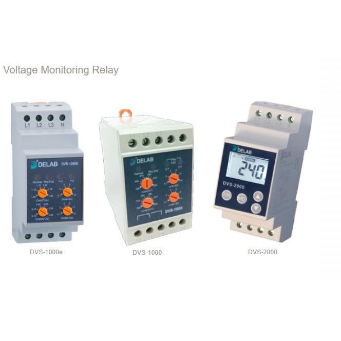 DELAB Voltage monitoring relay DVS-1000 DVS-1000E DVS-2000 | Shopee ...
