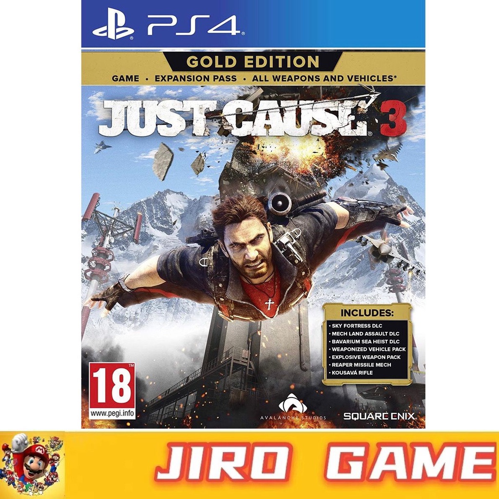 PS4 Just Cause 3 Gold Edition (R2)(English)(New) | Shopee Malaysia