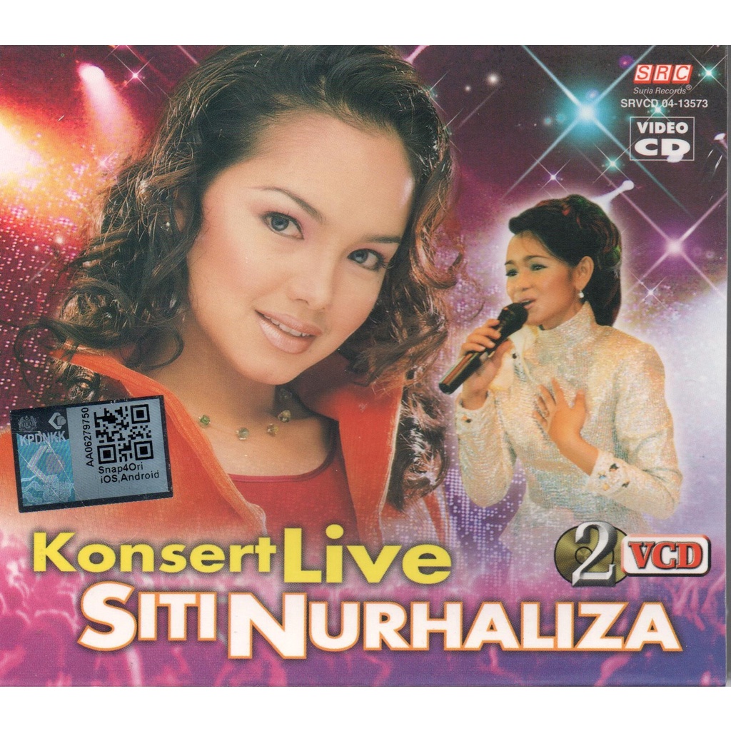 VCD Siti Nurhaliza : Konsert Live Siti Nurhaliza (2VCD / 26 Lagu-Lagu) | Shopee Malaysia