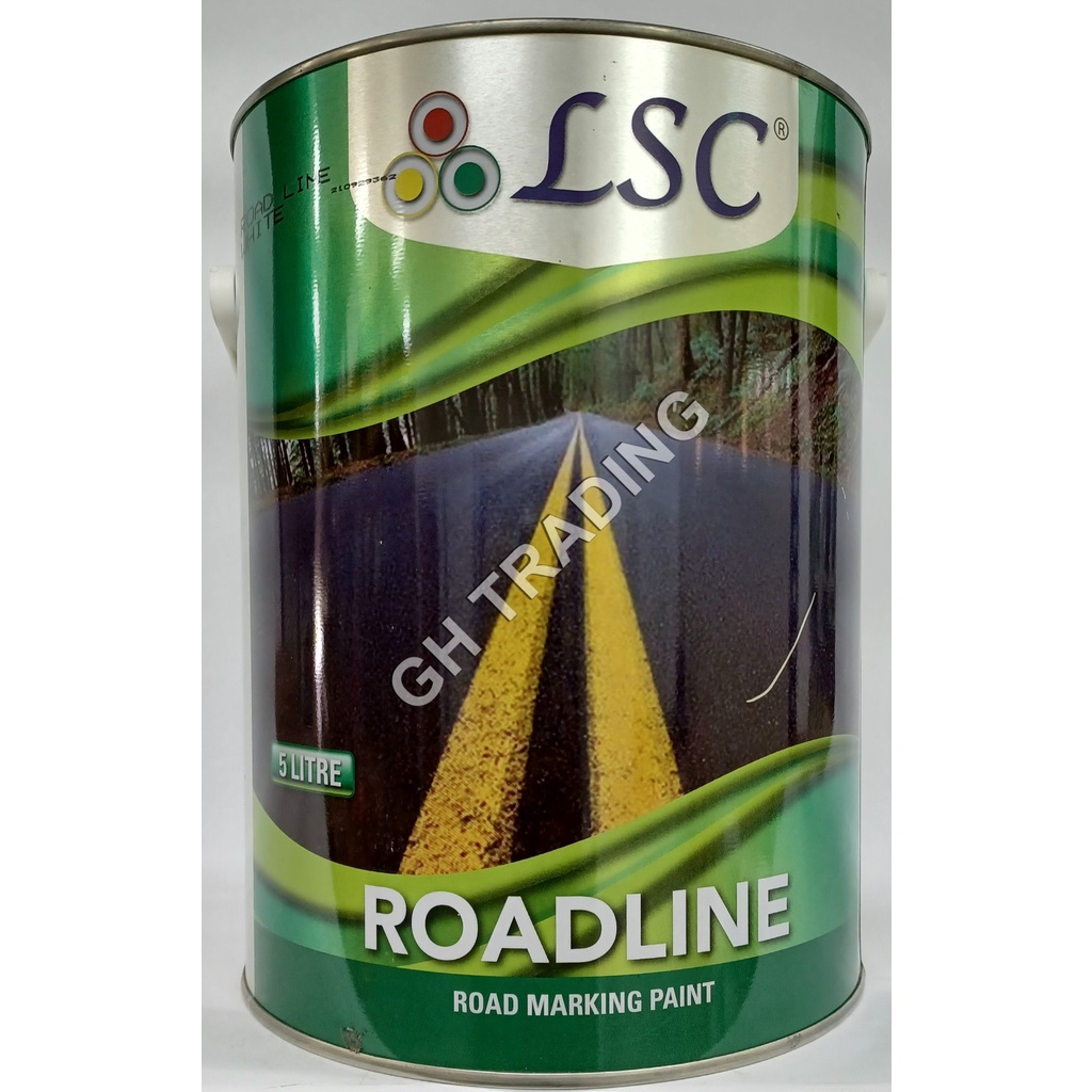 5L LSC ROAD LINE PAINT / ROAD MARKING PAINT / HEAVY DUTY / TRAFFIC ...
