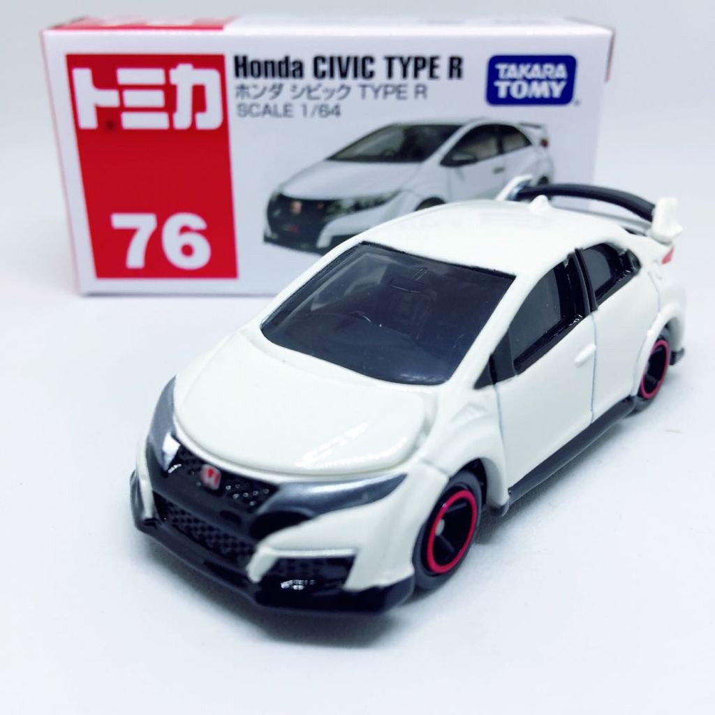 Tomica No.76 Honda Civic TYPE R white (box) | Shopee Malaysia