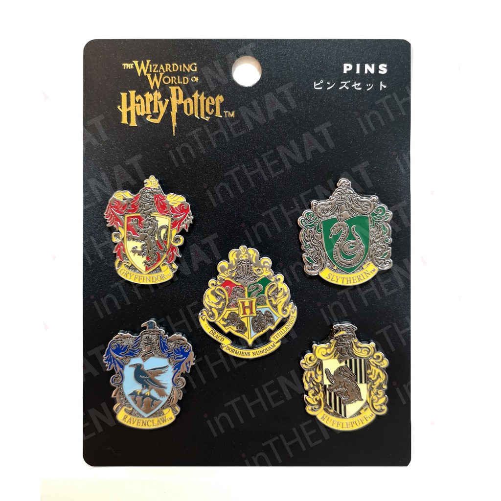 Harry Potter Hogwarts House Pins (Original from Osaka, Universal ...