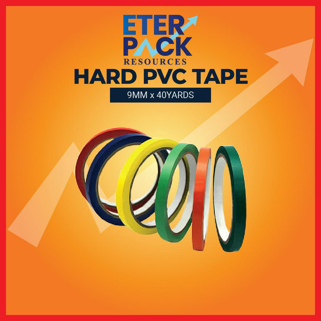 Hard PVC Bakery Tape Bag Sealer Tape Brand 9mm X 40y | Shopee Malaysia