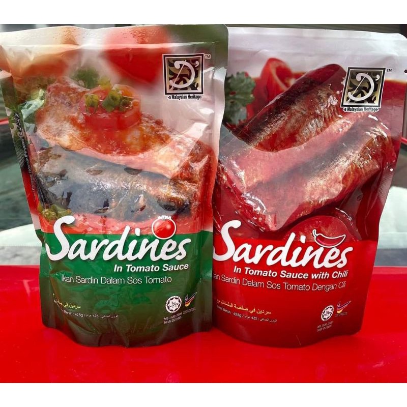 Sardin Dalam Sos Tomato / Sardin Dalam Sos Cili / Sardin Viral / Sardin ...