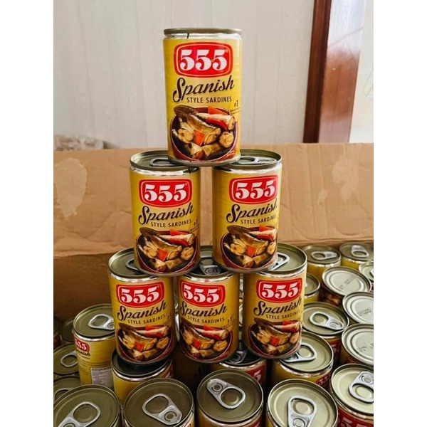 555 Spanish style sardines 6 cans x 155grams- made in Philippines ...