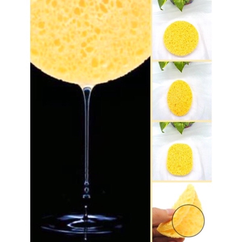 Span Pencuci Muka buatan Malaysia Facial Sponge Cellulose Cleansing ...