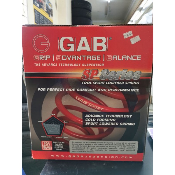 GAB SPORT LOWERED SPRING SP SERIES | Shopee Malaysia