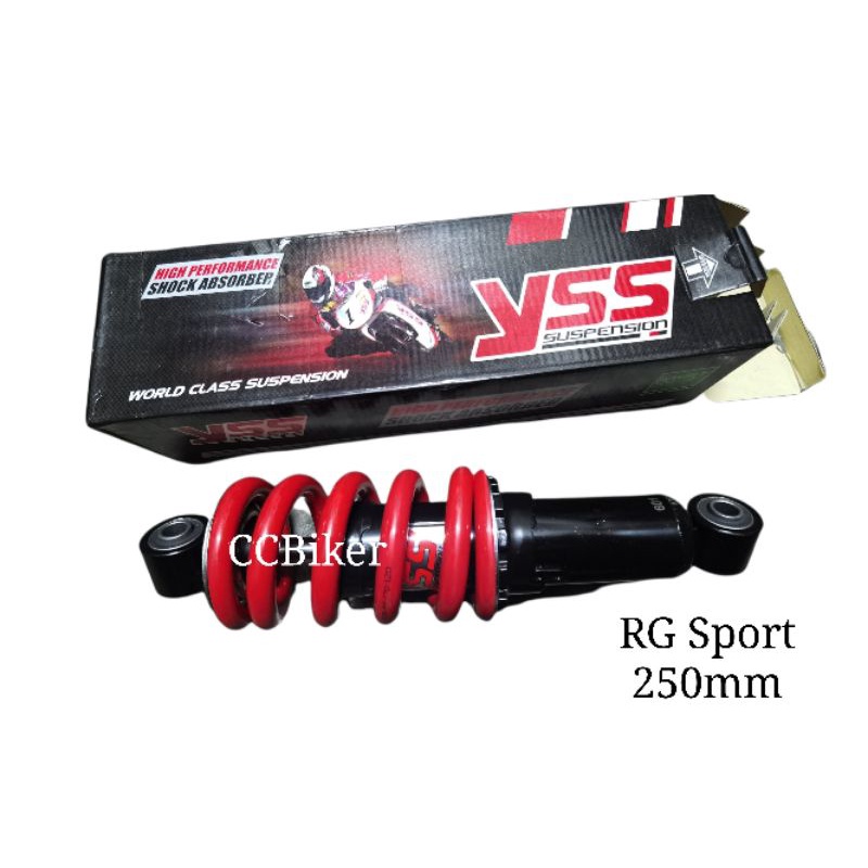 YSS Mono Suzuki Panther TXR 150 TXR150 RGV/ RG Sport 250mm (Red) Heavy ...