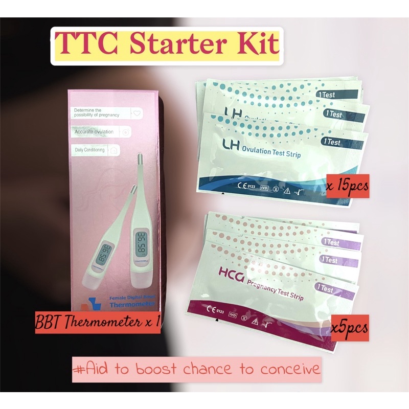(TTC Starter Kit) OPK 15 + BBT Thermometer x 1 + UPT 5pcs | Shopee Malaysia