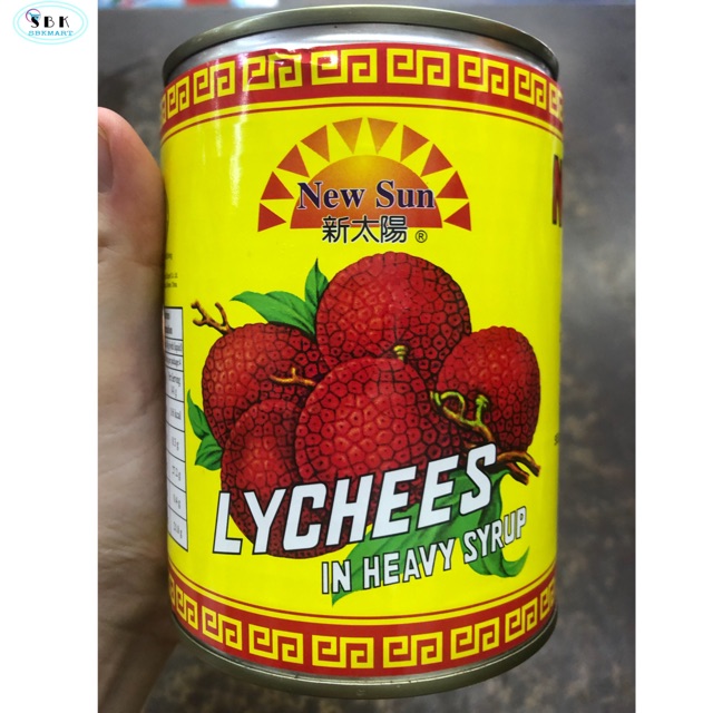New Sun Brand Lychees In Heavy Syrup 567GM | Shopee Malaysia