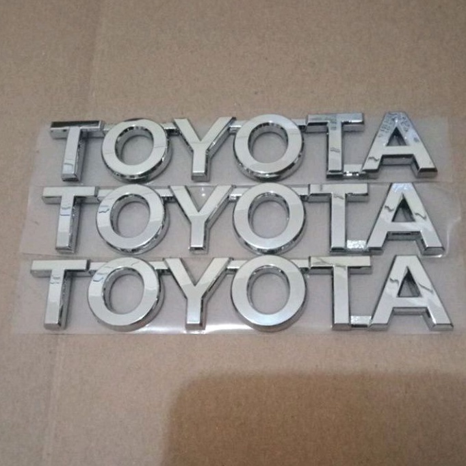 Original small Toyota logo emblem | Shopee Malaysia
