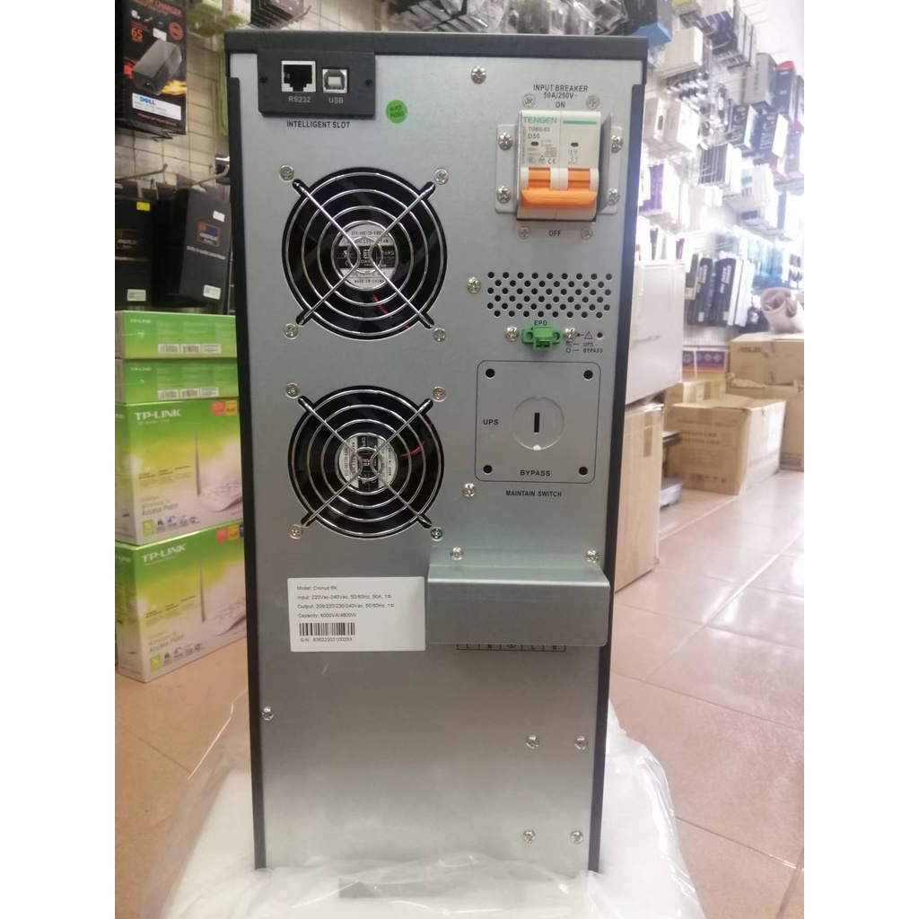 Neuropower Cronus 6kva 6000va Tower Online UPS (Include 12v 9ah Battery ...