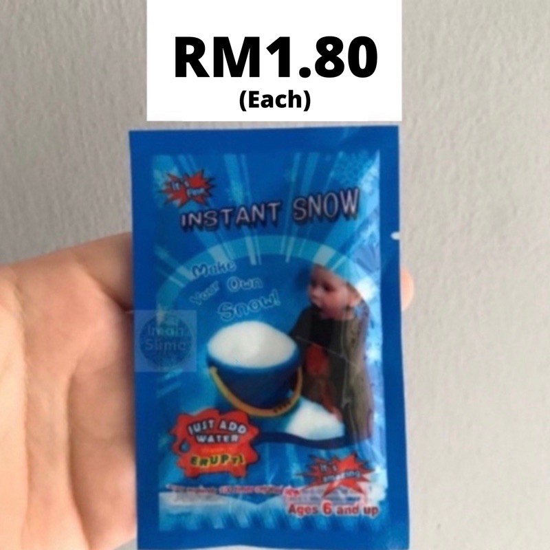 Instant Snow (Fake Snow) (1pcs) | Shopee Malaysia