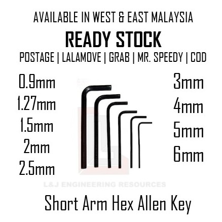 Hex Allen Key Short Arm Allen Key | Shopee Malaysia