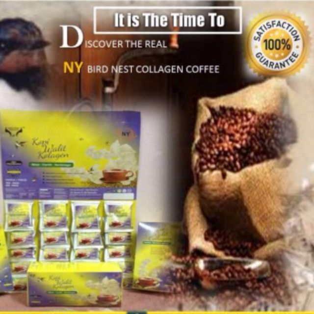 KOPI WALIT COLLAGEN/WALIT COFFEE/KOPI SARANG BURUNG WALIT⭐⭐⭐⭐⭐(Kotak ...
