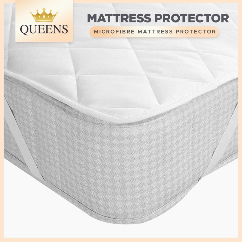 QUEENS Cover Tilam/Lapik Tilam Mattress Protector - Single/Super Single ...