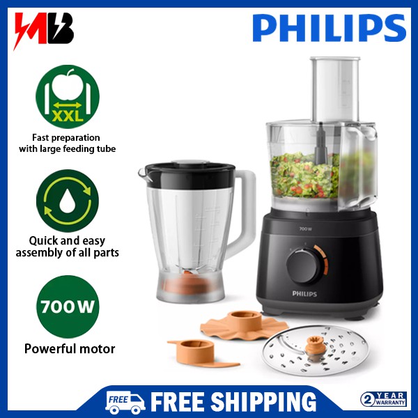 [ FREE SHIPPING ] PHILIPS Daily Collection Compact Food Processor ...