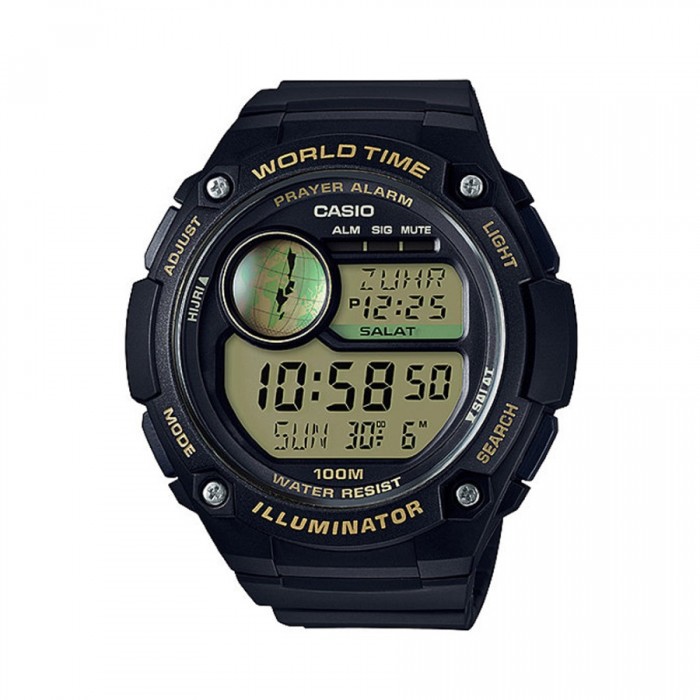 CASIO ORIGINAL ISLAMIC PRAYER DIGITAL WATCH SERIES CPA-100 | Shopee ...