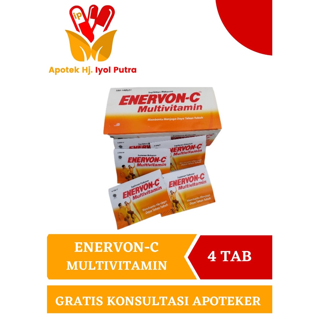 Enervon C4 MULTIVITAMIN STRIP Tablets For Endurance | Shopee Malaysia