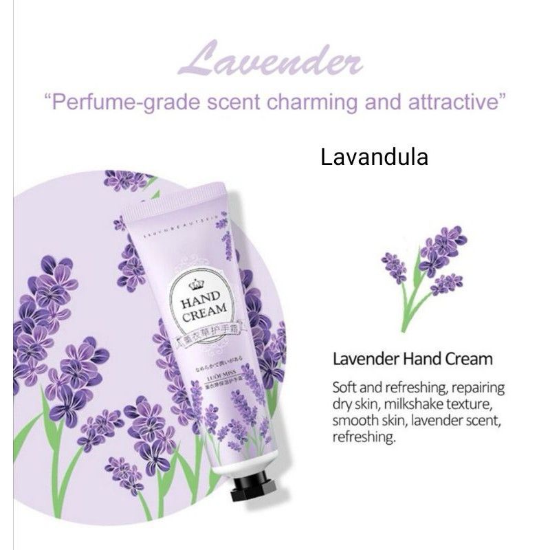 Luofmiss Plant Natural Extract Hand Cream 30g Moisturizing Losyen Krim ...