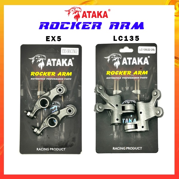 ATAKA RACING ROCKER ARM ATAKA LC135 Y15ZR 22MM 25MM EX5 RACING ROCKER ...