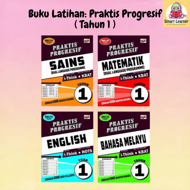 [SB] Buku Latihan : Praktis Progresif Tahun 1 Semakan KSSR DLP 2021 ...