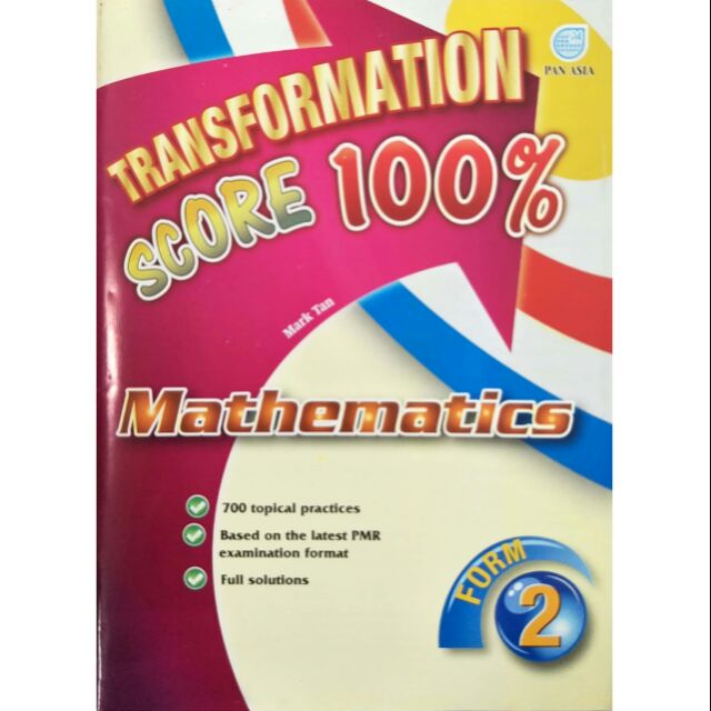 Mathematics Transformation Score 100% - Form 2 | Shopee Malaysia