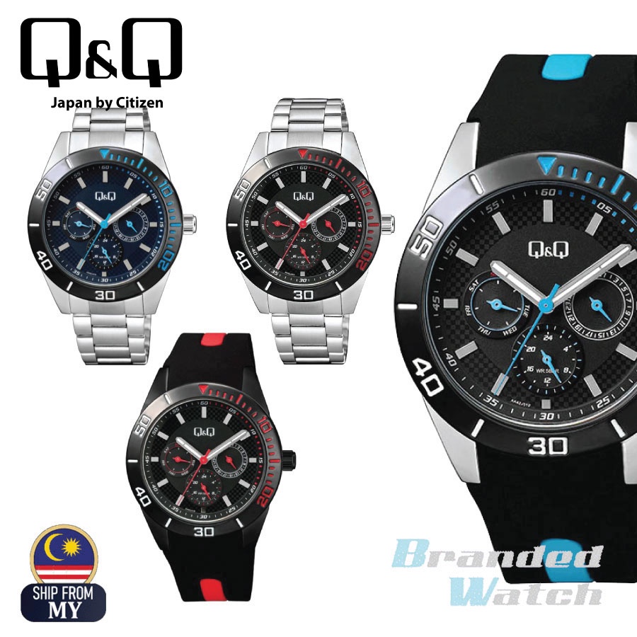 Q&Q Japan by Citizen QnQ Q Q Watch Men Watch jam tangan lelaki jam ...