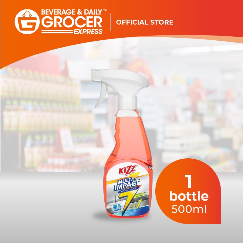 Kizz Kitchen Cleaner Spray 7IN1 ( 1 x 500ml ) 1 Unit | Shopee Malaysia