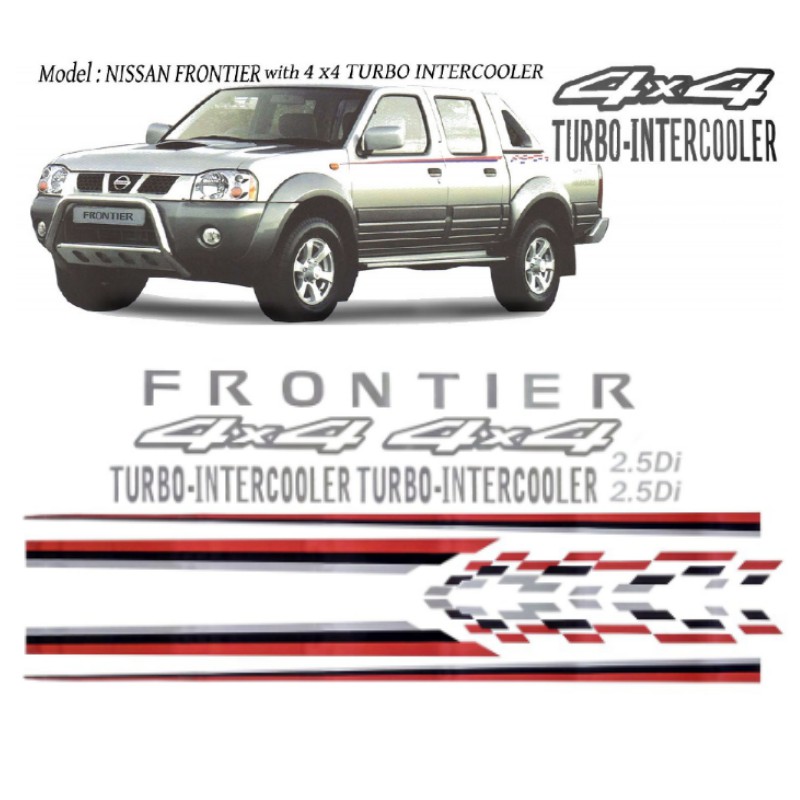 NISSAN FRONTIER BODY STICKER - FULL SET | Shopee Malaysia