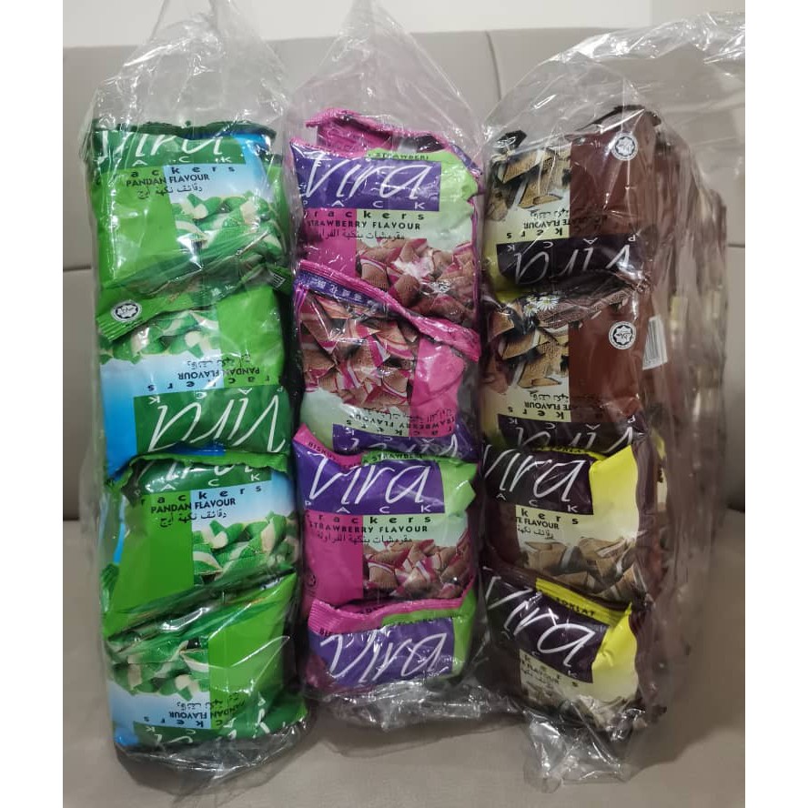 Vira Packs Crackers All Flavor 40x10g | Shopee Malaysia
