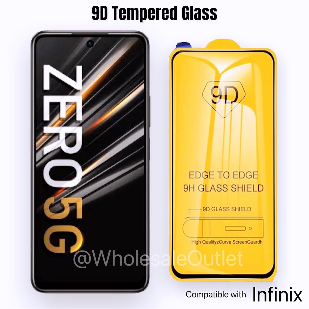 Infinix Zero 5G Zero X Neo 9D Full Screen Cover Tempered Glass | Shopee Malaysia
