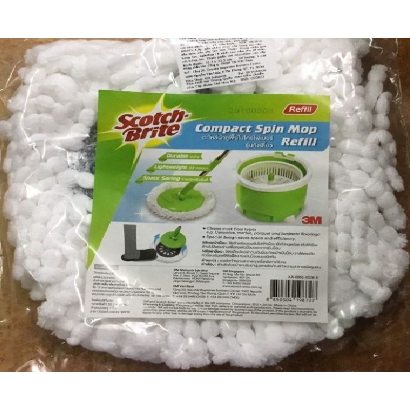 3M brass mop replacement 360 Scotch Brite mop set | Shopee Malaysia