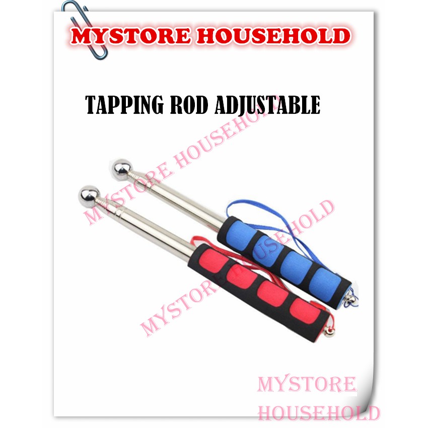 TAPPING ROD ADJUSTABLE TILES CHECKING TILE TESTER TELESCOPIC ROD SOUND ...