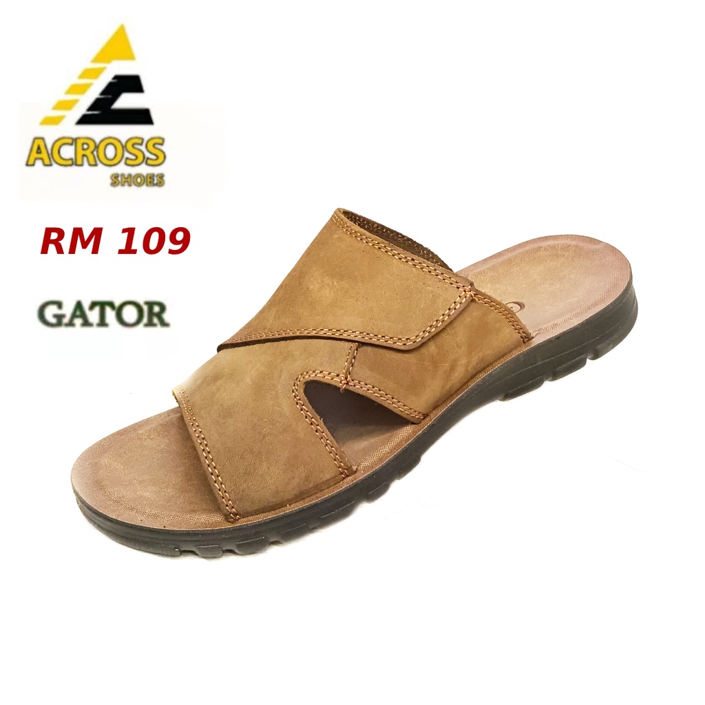 🔥[NEW ARRIVAL ]🔥💯Original GATOR Men Leather Sandal GTRAD-1791-KHAKI ...