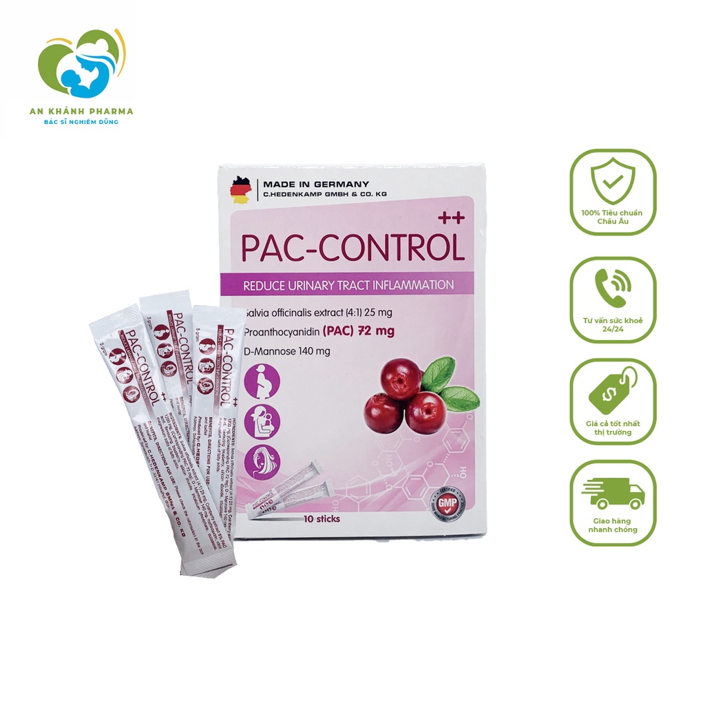 [GENUINE] Pac- Control: Control Urinary Tract Inflammation - Bladder ...