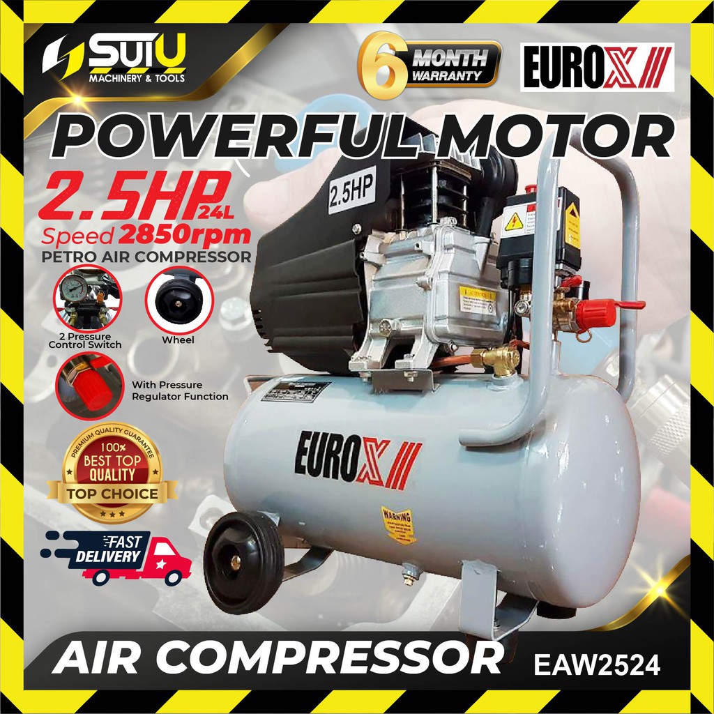 [READY STOCK, ORIGINAL , MALAYSIA SPEC] EUROX EAW-2524 / EAW2524 / EAX-2524 / EAX2524 24L 2.5HP ...