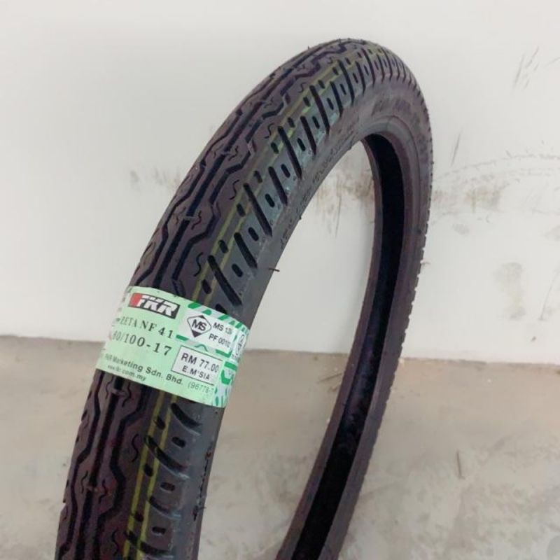 60/100-17 70/90-17 ZETA TAYAR ORIGINAL EX5 DREAM BUNGA TUBETYPE TYRE ...