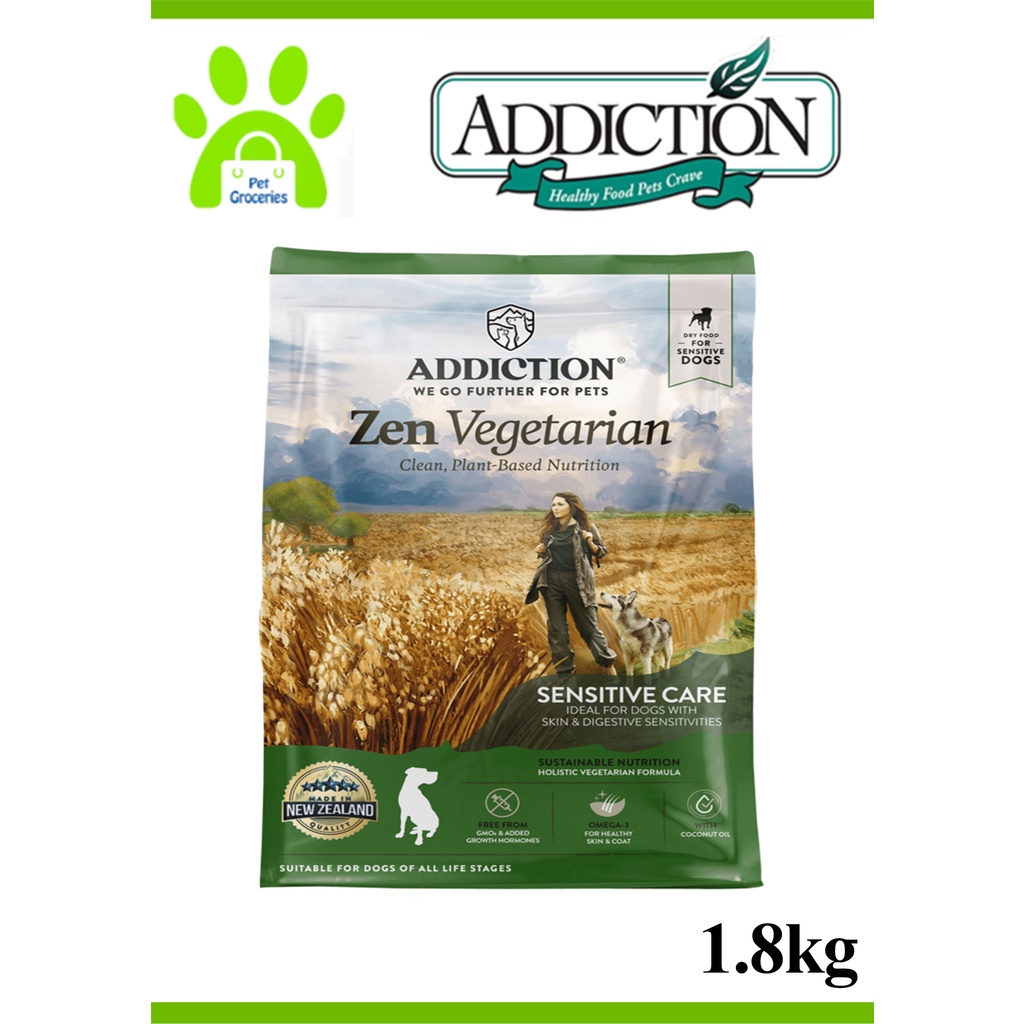 Addiction Zen Vegetarian Dog 1.8kg | Shopee Malaysia