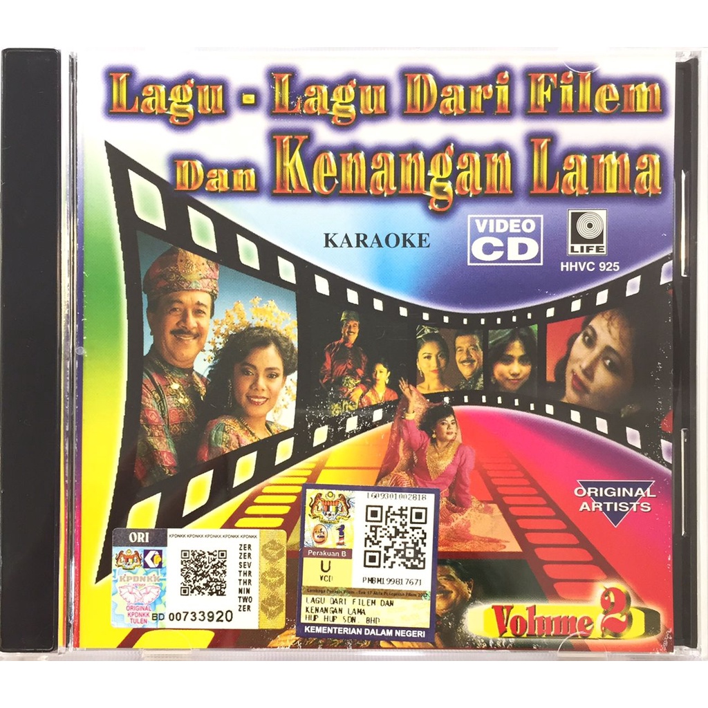 Lagu Lagu Dari Filem Dan Kenangan Lama Vol 2 (MTV KARAOKE VCD) | Shopee Malaysia